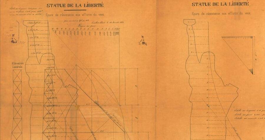 Sketches Reveal The Statue Of Liberty Had A Last-Minute Design Change