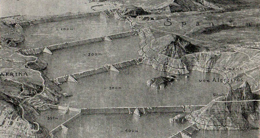 Inside Atlantropa, The Bizarre Plan To Drain The Mediterranean Sea