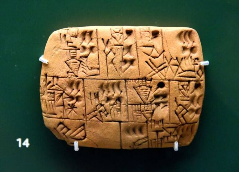 Ancient Sumerian Tablet Shows 'First Signature' Known In History
