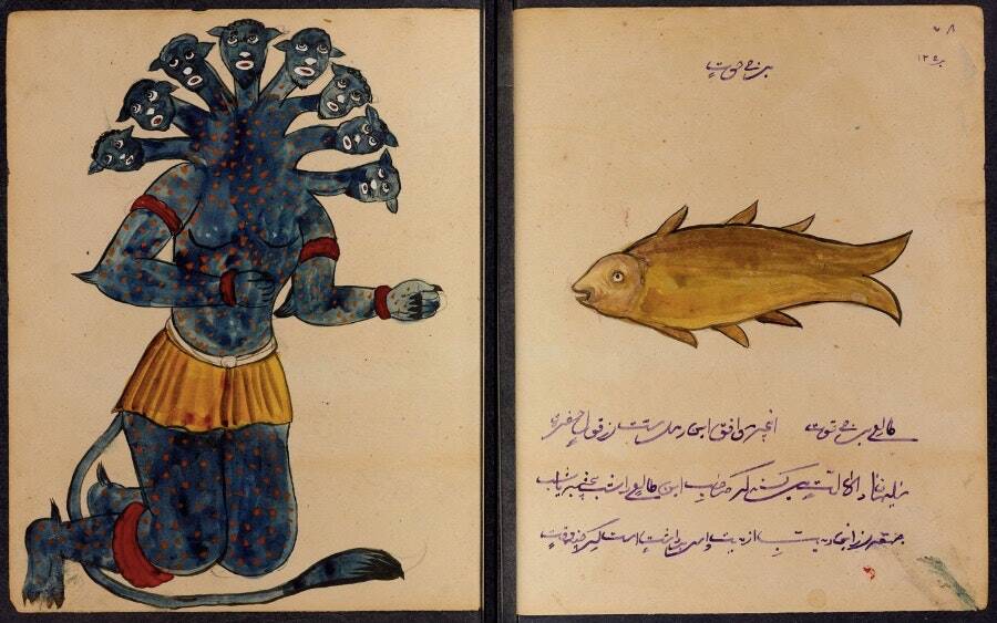 30 Demonic Drawings From A Rare Persian Book Of Magic