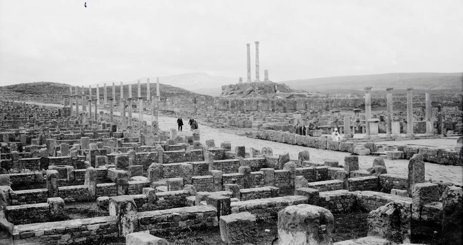 Inside Timgad, Algeria's Perfectly Preserved Roman Ruins