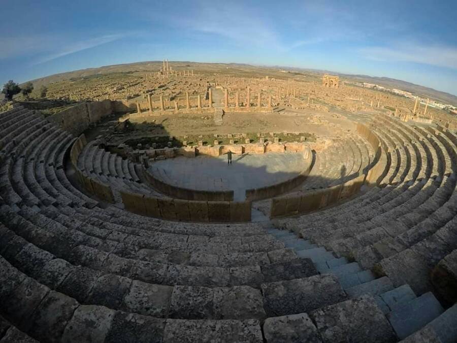 Inside Timgad, Algeria's Perfectly Preserved Roman Ruins