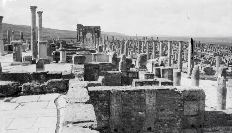 Inside Timgad, Algeria's Perfectly Preserved Roman Ruins
