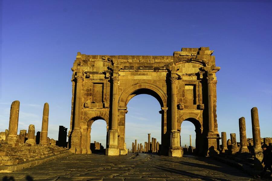 Inside Timgad, Algeria's Perfectly Preserved Roman Ruins