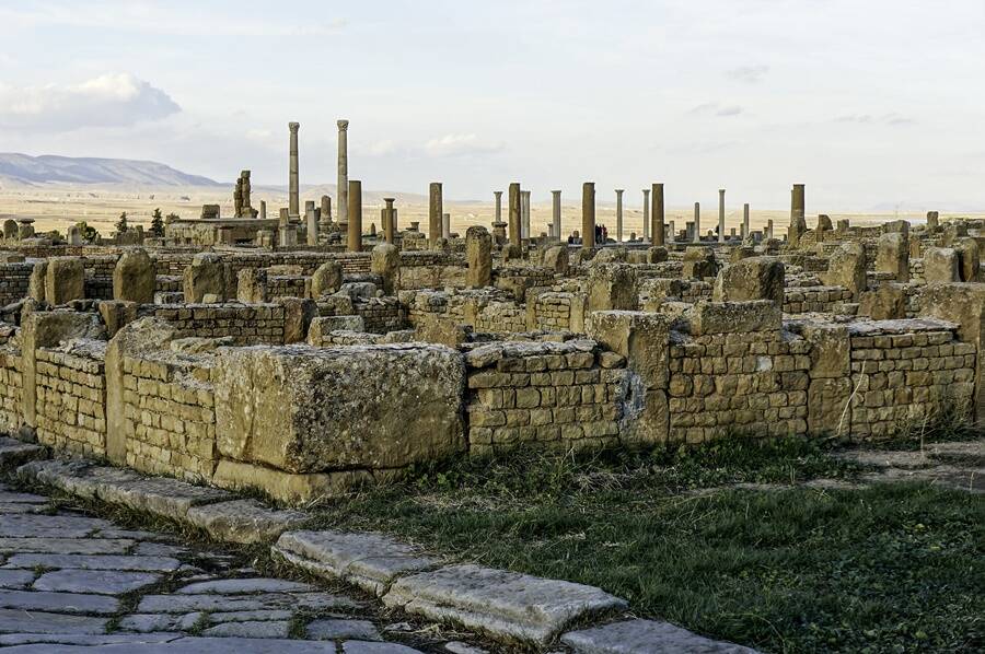Inside Timgad, Algeria's Perfectly Preserved Roman Ruins