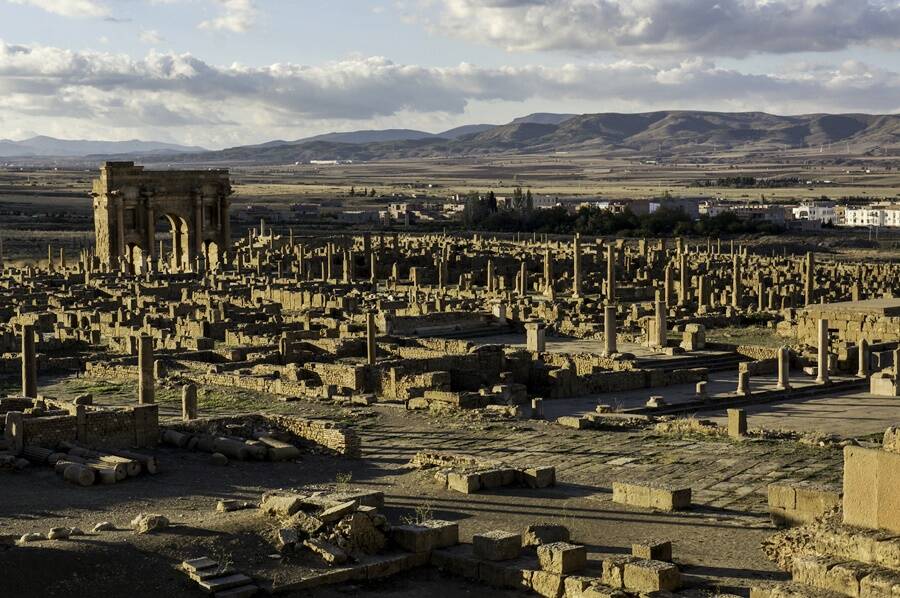 Inside Timgad, Algeria's Perfectly Preserved Roman Ruins