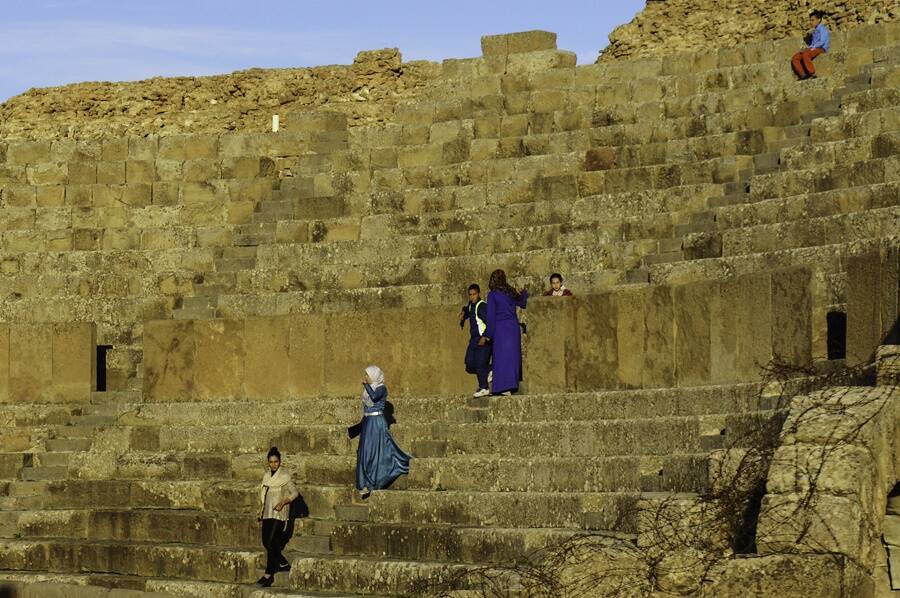 Inside Timgad, Algeria's Perfectly Preserved Roman Ruins