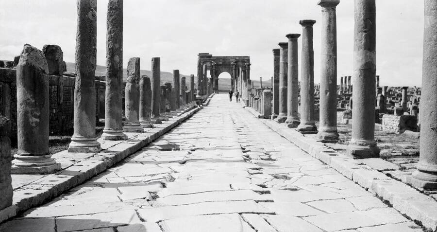 Inside Timgad, Algeria's Perfectly Preserved Roman Ruins