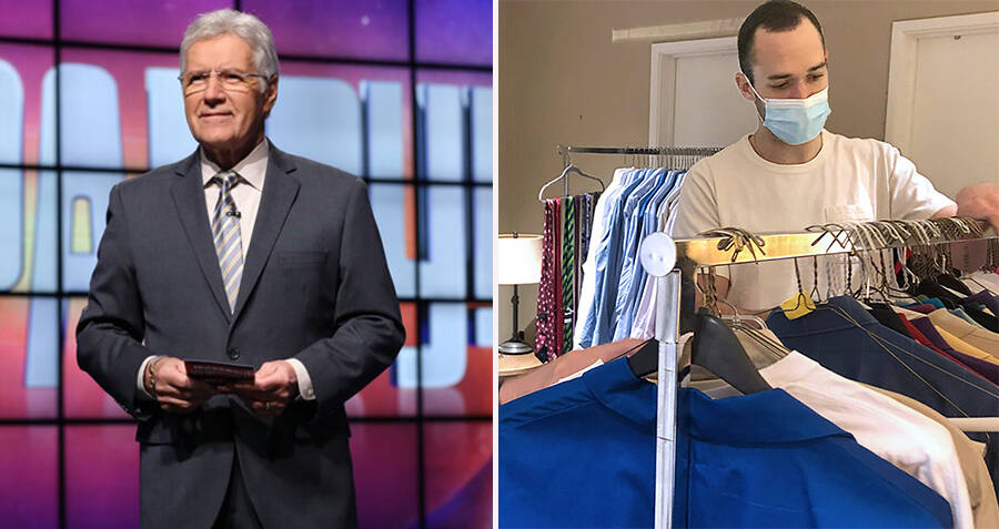 Alex Trebek's 'Jeopardy!' Suits Gifted To Nonprofit For Ex-Convicts