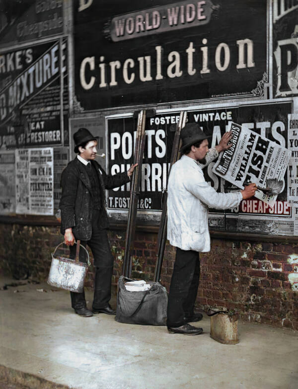 43 Colorized Photos Of London During The Victorian Era