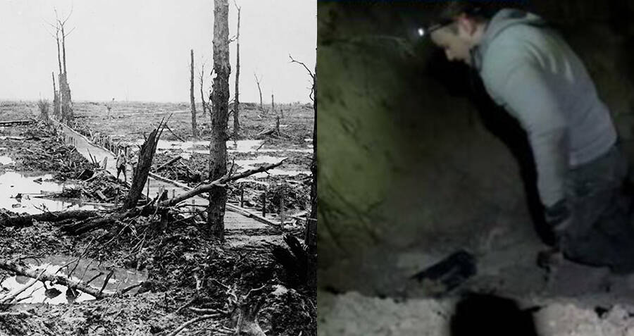 Lost WWI Tunnel Found In France Filled With Dead German Soldiers