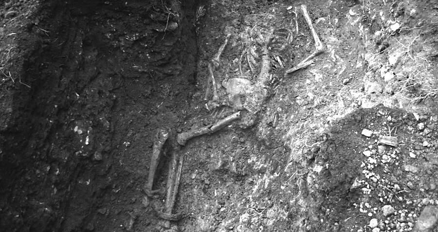 Rare Skeleton Of Roman-Era Slave Discovered In Britain