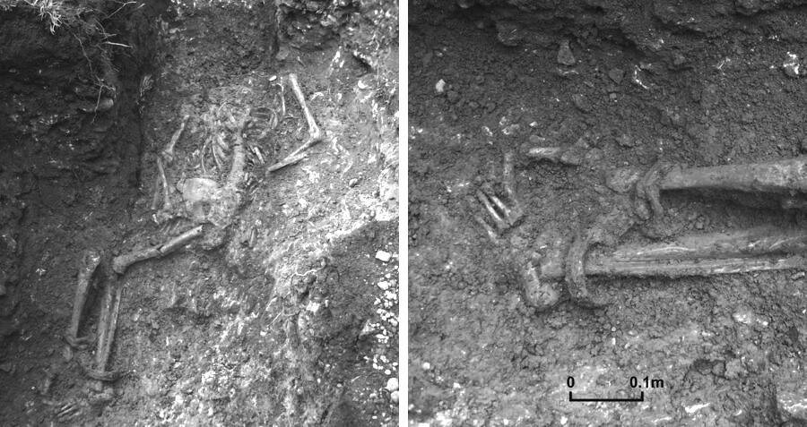 Rare Skeleton Of Roman-Era Slave Discovered In Britain