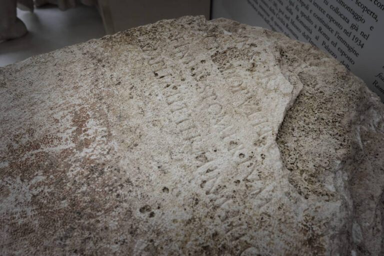 Stone Marking Ancient Rome's City Limits Discovered By Sewer Workers