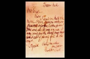Inside The 'From Hell' Letter Written By Jack The Ripper
