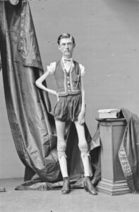 Isaac W. Sprague, The Living Skeleton Of Sideshow Fame