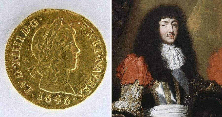 Rare 17th-Century Gold Coins Discovered In Walls Of A French Mansion
