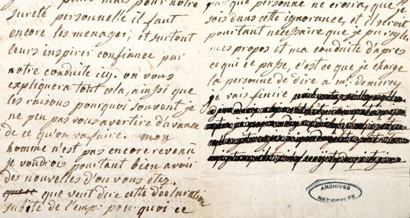 X-Ray Analysis Reveals Text In Marie Antoinette's Censored Love Letters