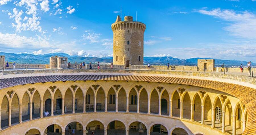 Inside Bellver Castle, Spain's Gothic Island Fortress
