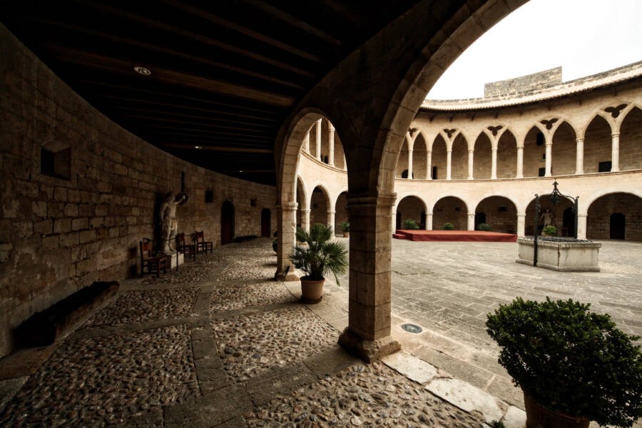 Inside Bellver Castle, Spain's Gothic Island Fortress
