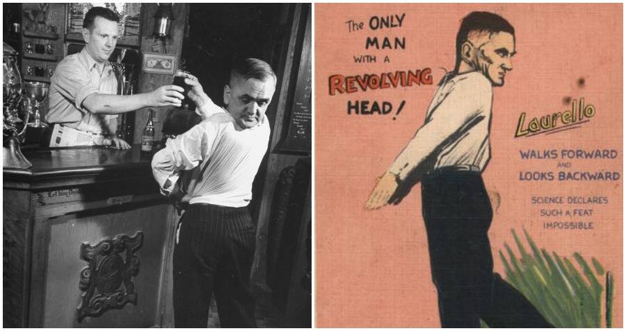 Martin Laurello, The Human Owl Whose Head Turned 180 Degrees