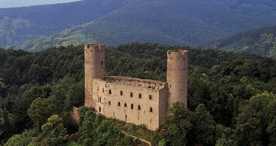 Inside Château D’Andlau, The Medieval Ruined Castle Of Alsace