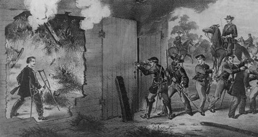 John Wilkes Booth's Death And The Manhunt That Preceded It