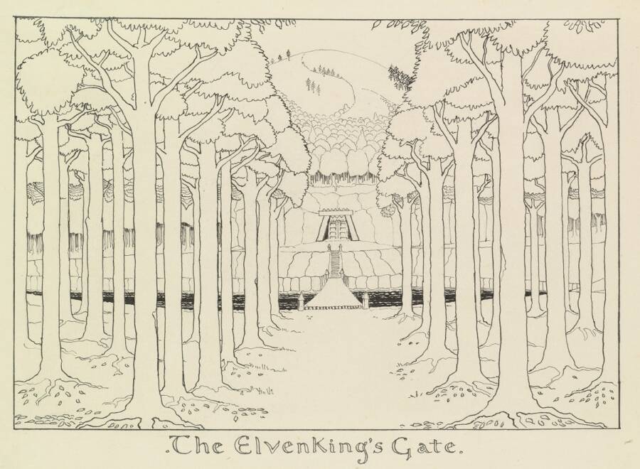 J.R.R. Tolkien's Estate Releases Treasure Trove Of Drawings And Maps