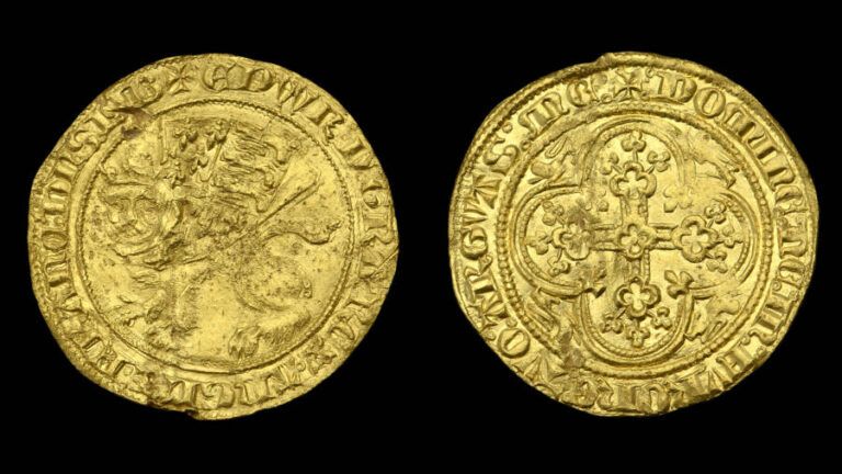14th-Century Gold Leopard Coin Set To Be Auctioned For $187,000