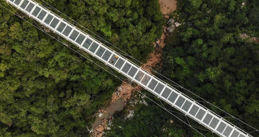 Vietnam Just Opened The Longest Glass-Bottomed Bridge In The World