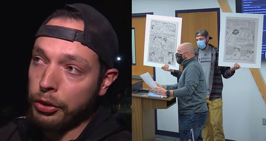 Ryan Utterback, LGBTQ Book Ban Advocate Charged With Child Molestation