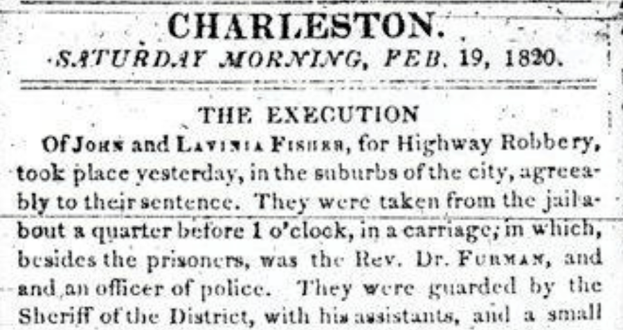 Was Lavinia Fisher The First Female Serial Killer In America?