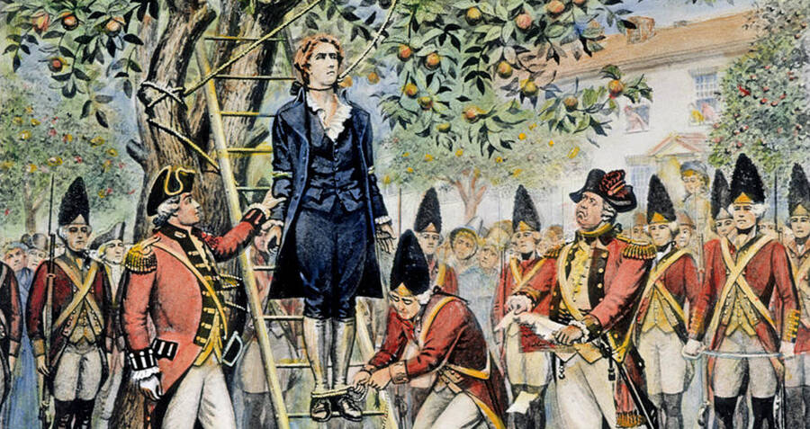 Nathan Hale, The American Patriot Hanged By The British
