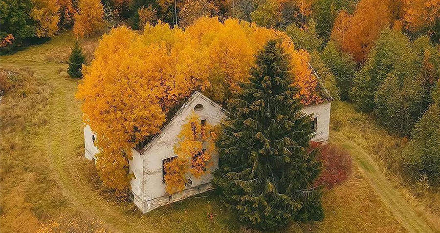 44 Eerie Abandoned Houses From Around The World