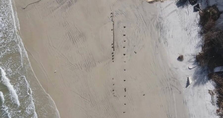 Hurricane Erosion Reveals 19th Century Shipwreck In Florida