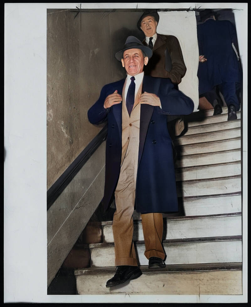 36 Colorized Photos From The Early Days Of Organized Crime