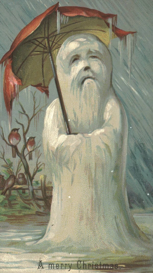 33 Victorian Christmas Cards That Are Both Bizarre And Creepy