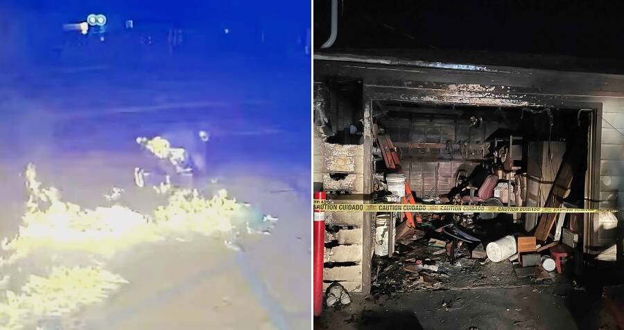 Arsonists Catch Fire While Burning Down Immigration Center