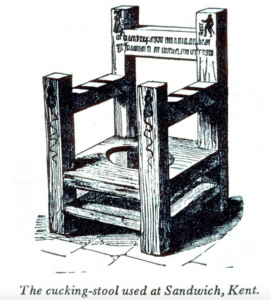 Cucking Stool, The Medieval Humiliation Device For 'Scolds'