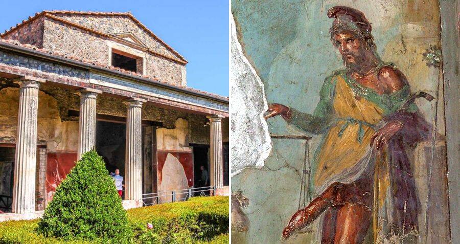 1,900-Year-Old Opulent 'House Of The Vettii' In Pompeii Restored