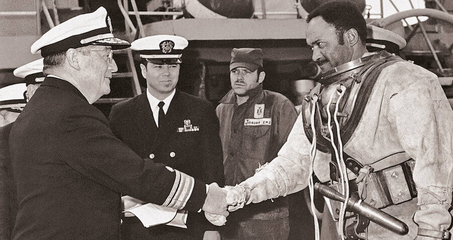 Carl Brashear, The First Black Master Diver In The U.S. Navy