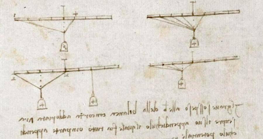 Leonardo Da Vinci's Sketches Reveal He Understood Gravity