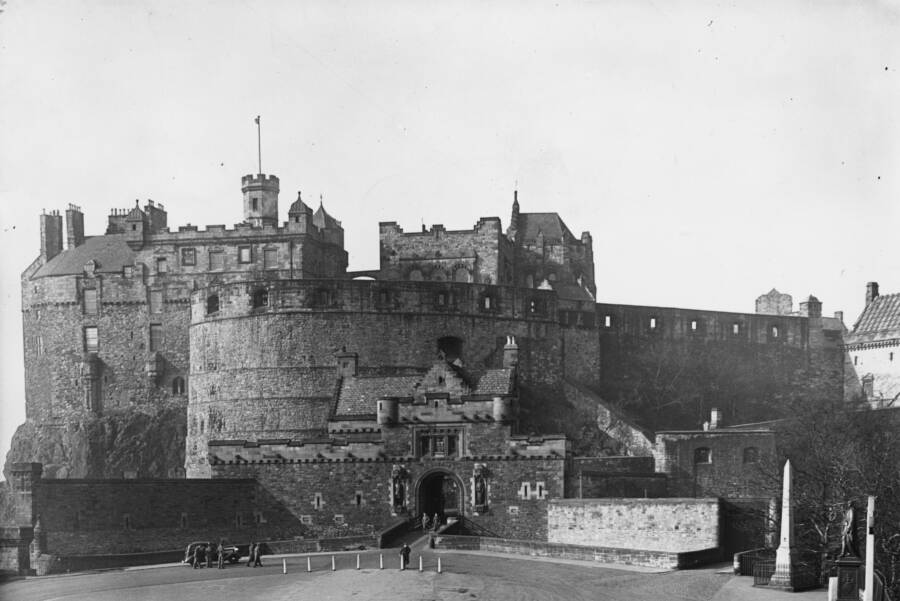 Edinburgh Castle, Scotland's Stone Fortress From The Medieval Era