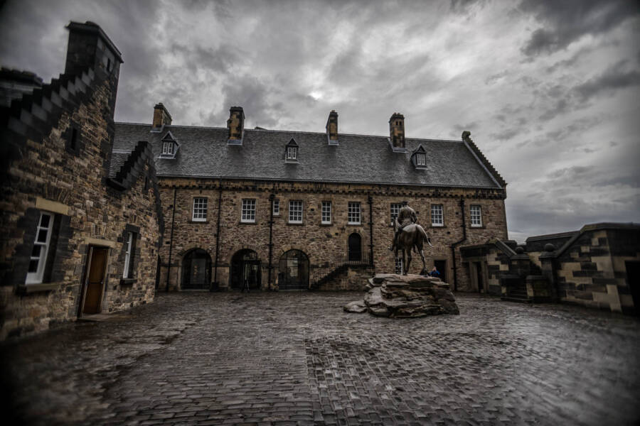 Edinburgh Castle, Scotland's Stone Fortress From The Medieval Era