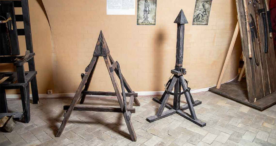 The Judas Cradle, Alleged Torture Chair Of The Spanish Inquisition