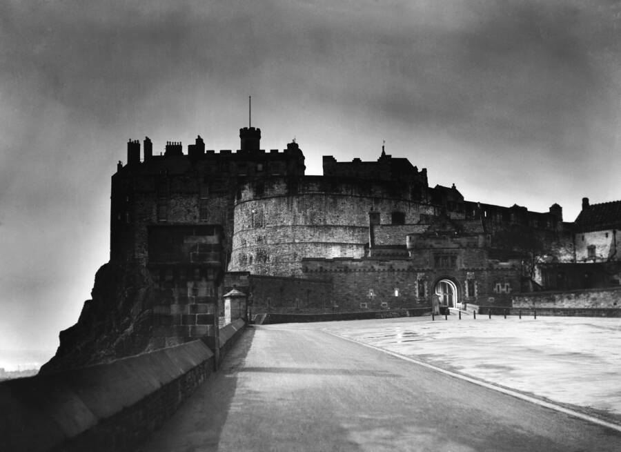 Edinburgh Castle, Scotland's Stone Fortress From The Medieval Era