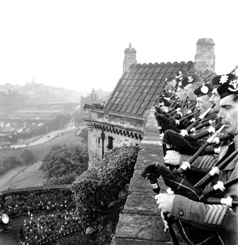 Edinburgh Castle, Scotland's Stone Fortress From The Medieval Era