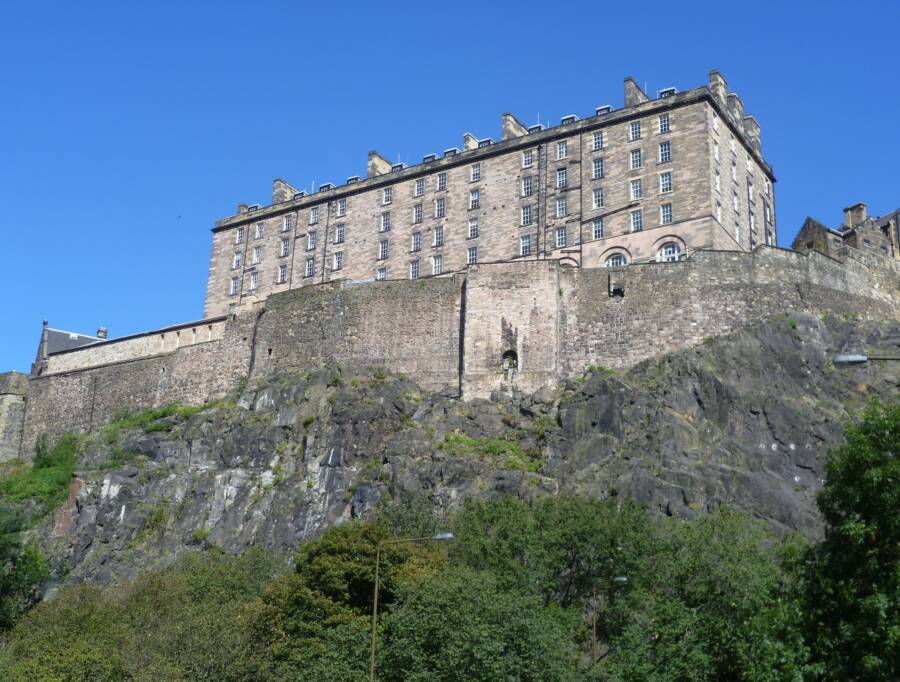 Edinburgh Castle, Scotland's Stone Fortress From The Medieval Era