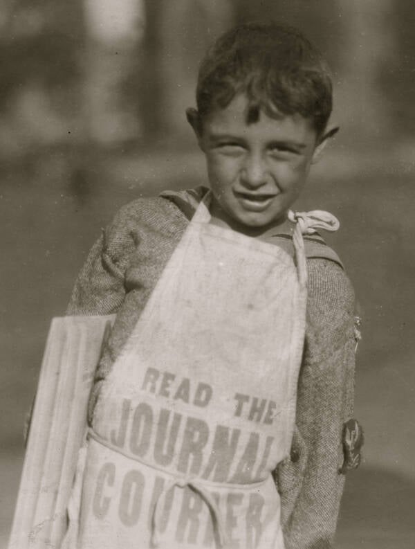 The Real History Of Newsies, Young Boys Who Once Peddled Newspapers