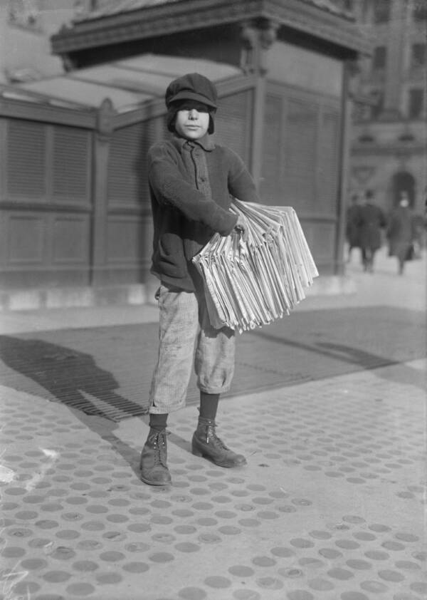 The Real History Of Newsies, Young Boys Who Once Peddled Newspapers